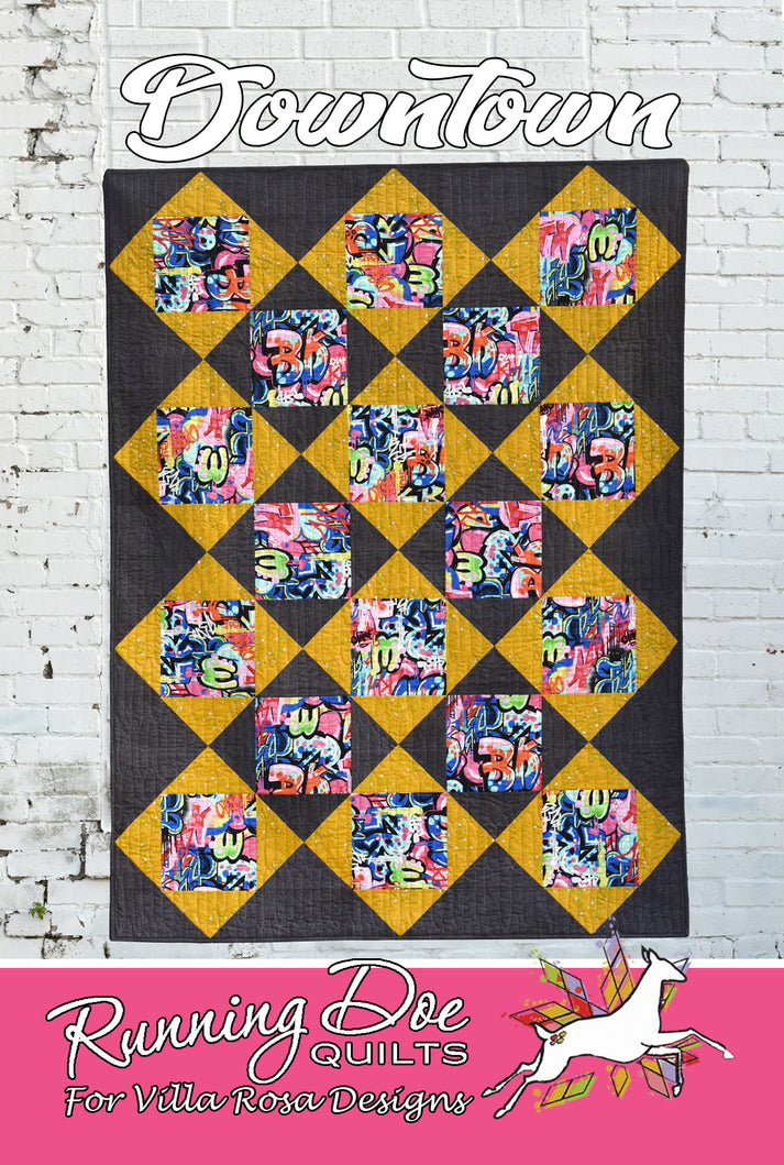 Downtown Pattern Digital Download – Running Doe Quilts